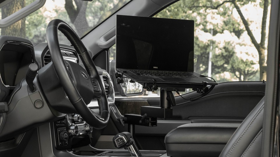 Truck Laptop Mount Fit for Jeep Wrangler JL 2018-24 Vehicle Laptop ...