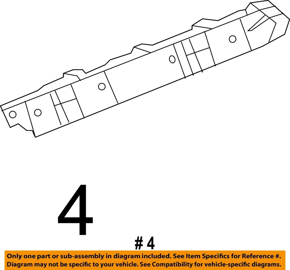 GM OEM 12-17 Verano Rear Bumper Bumper Components-Side Support 22783175 ...