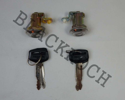 Pair Door Lock Cylinder Set W/ Key for Mazda RX-2 RX-3 RX-4 RX-7 | eBay