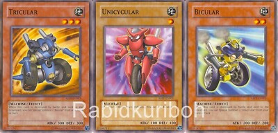 Yugioh Unicycular + Bicular + Tricular Set - NM | eBay