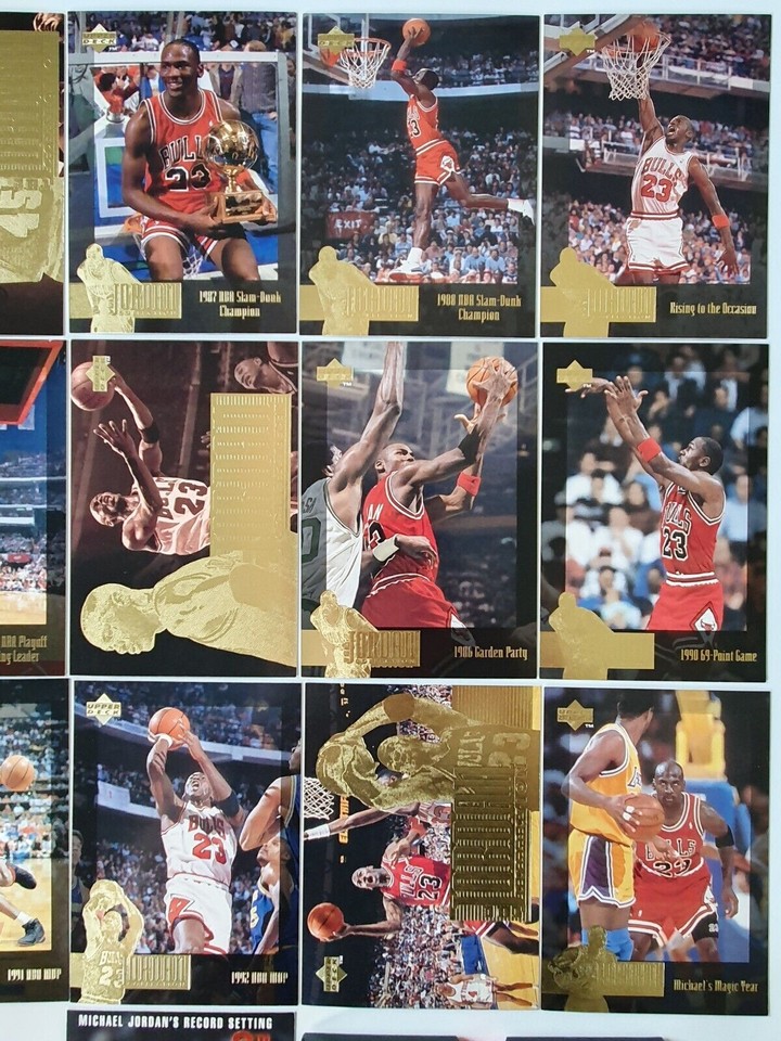 1996 Upper Deck Michael Jordan Collection CARD SET (Complete 24 Cards ...