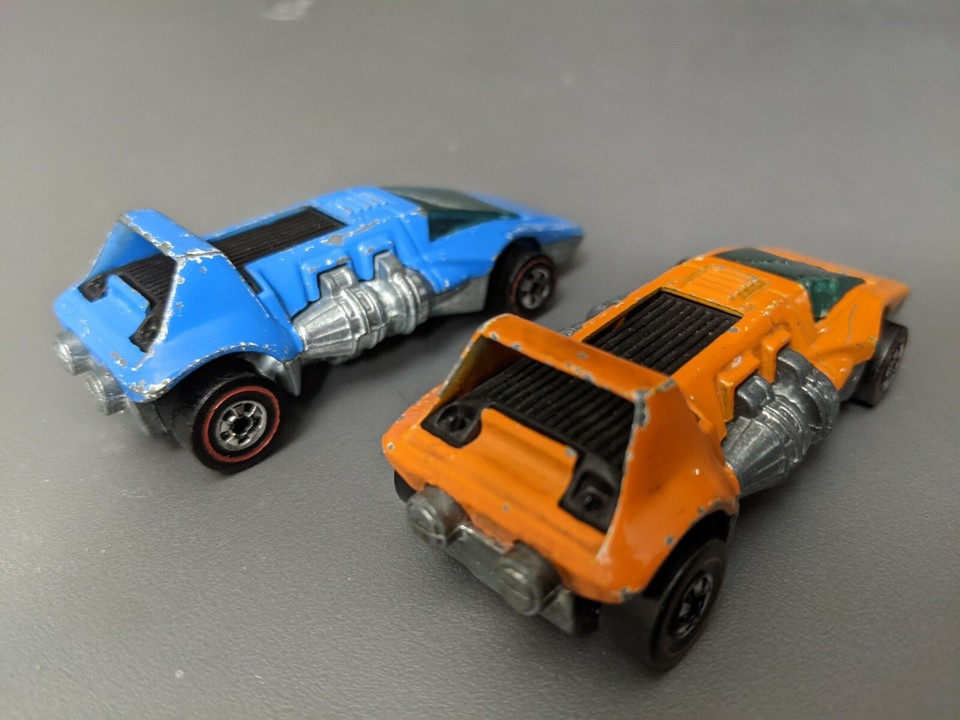 Hot wheels redline 1973 Orange Double header - ORIGINAL | eBay