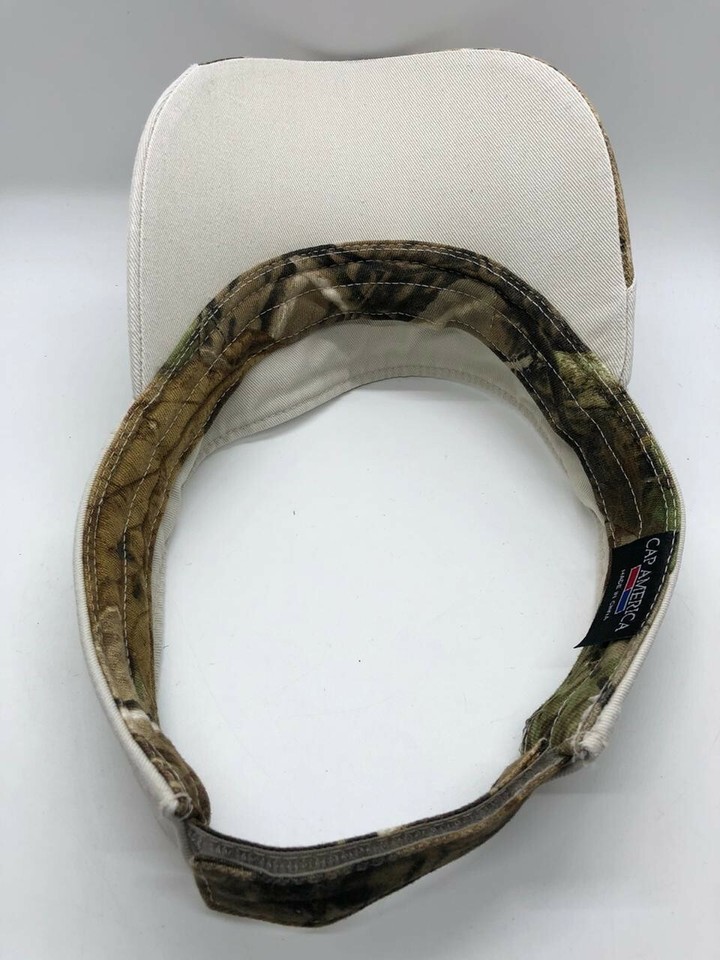 JP Hart Lumber Est 1939 Adult Visor Cap Hat Adjustable Beige Camo ...