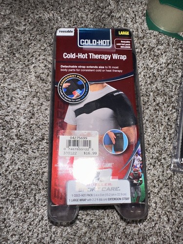 Mueller Cold/Hot Therapy Wrap Shoulder Brace Black,Large (cooling Pack ...