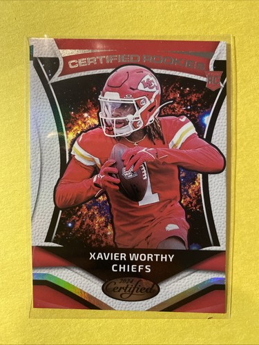 2024 Panini Certified Xavier Worthy Certified Rookie #8 Kansas City ...