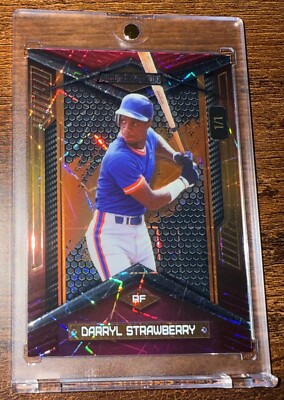 1/1 Wild Card Alumination Darryl Strawberry Mets Color Match | eBay
