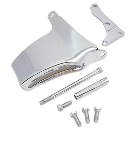 Small Block Chevy 327 350 400 1969-75 Chrome Alternator Bracket Hot Rod ...