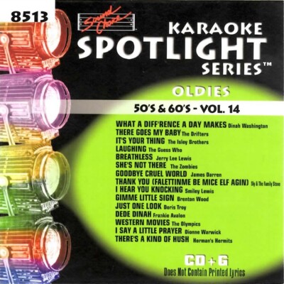 SOUND CHOICE KARAOKE 50's & 60's v.14 cdg CD+G - SC8513- HARD TO FIND ...