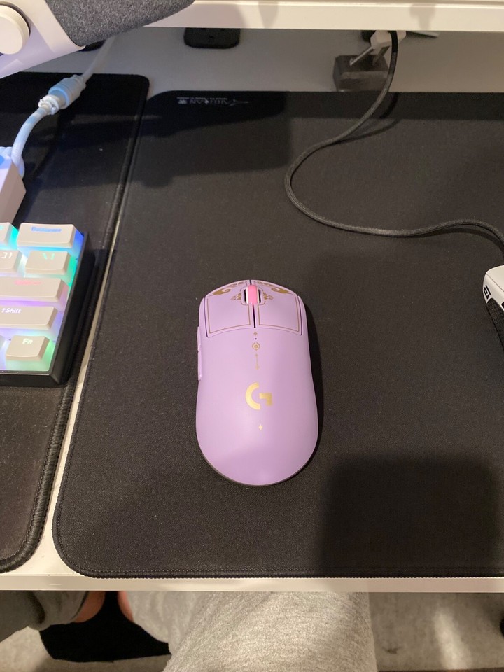 *Modded* *Custom* Logitech G Pro X Superlight LoL Edition Purple | eBay