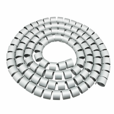 30mm Flexible Spiral Tube Cable Wire Wrap Computer Manage Cord | eBay