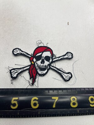 USED Skull & Bones Patch T137 | eBay