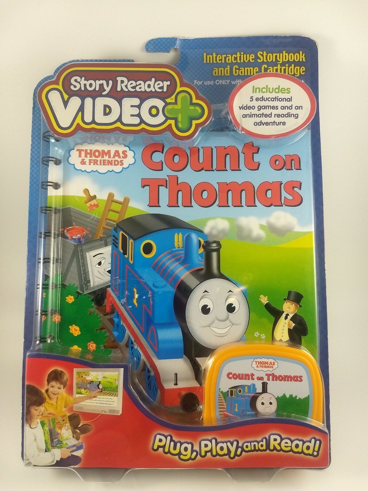 Story Reader Video + Count On Thomas Plug, Play, And Read | eBay