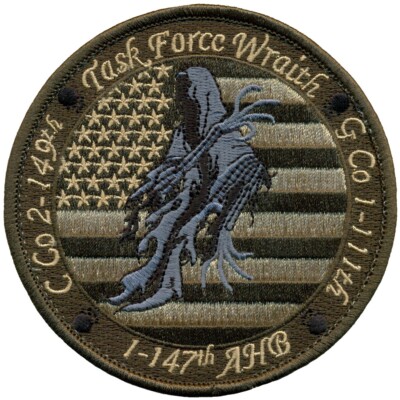 US ARMY 1st BATTALION 147th ASSAULT HELICOPTER BATTALION TF WRAITH ...