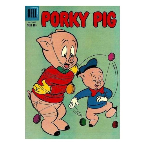 Porky Pig #61 - 1942 series Dell comics Fine [o@ | eBay