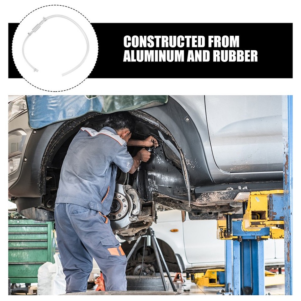 2pcs Check Valve Brake Bleeder Hose Kit For Motorcycle Hydraulic Brake ...