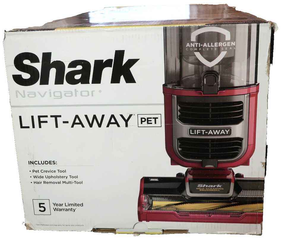 Shark ZU561 Navigator Lift-Away Upright Vacuum Cleaner w/Self-Cleaning ...