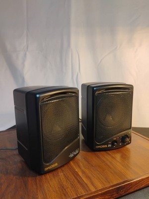 🔥Koss Dynamic Hi-Fi Bass Boost powered speakers, Pair 1990s vintage ...