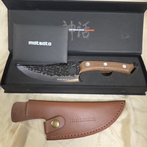 Matsato Chef Knife Japanese Kitchen 5.9 in blade NEW - with sheath | eBay