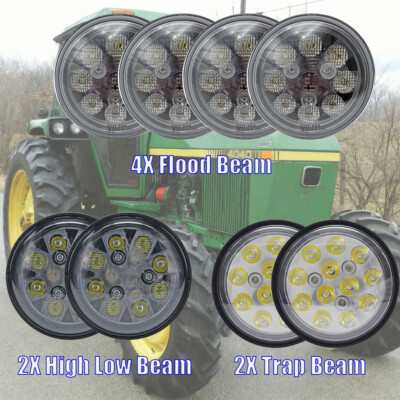 For John Deere 4050 4250 4450 4650 4850 4040 4240 LED Conversion Light ...