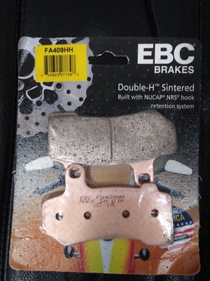 EBC Sintered Brake Pads - FA409HH - 1 Pair - for Harley Davidson ...