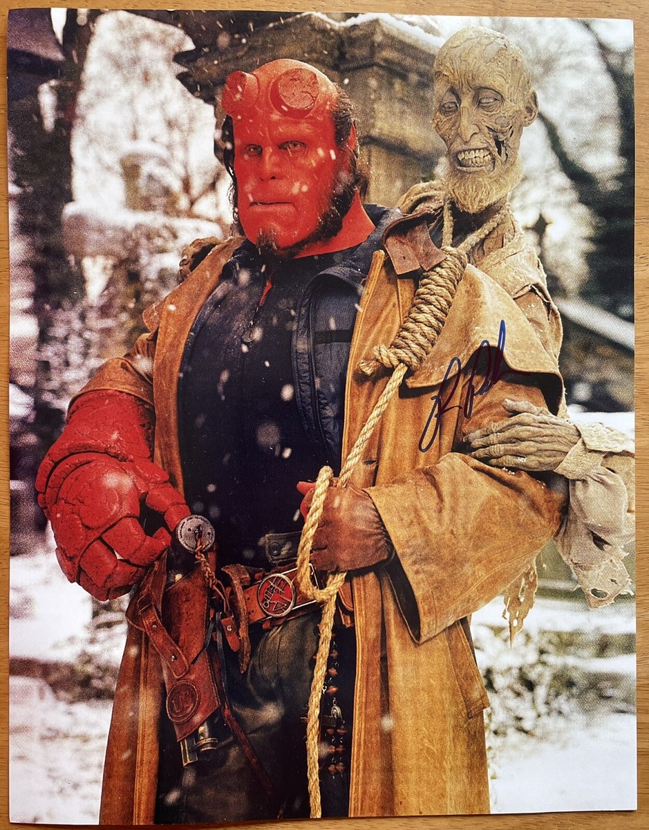 Ron Perlman Hellboy Makeup