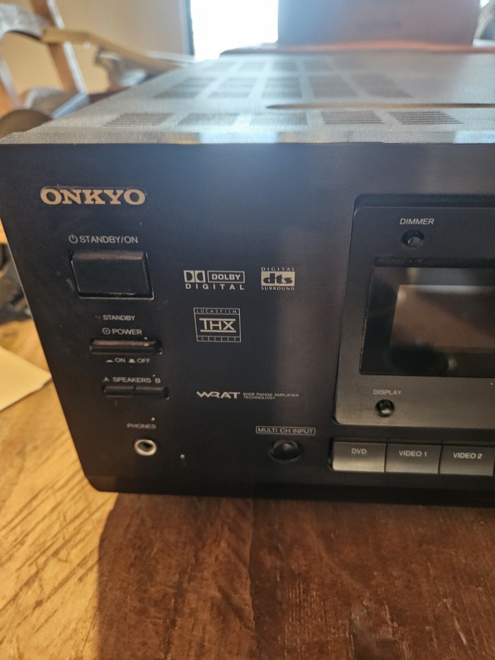 Onkyo TX-DS777 - 5.1 Ch THX Surround Sound Receiver - Great Condition ...
