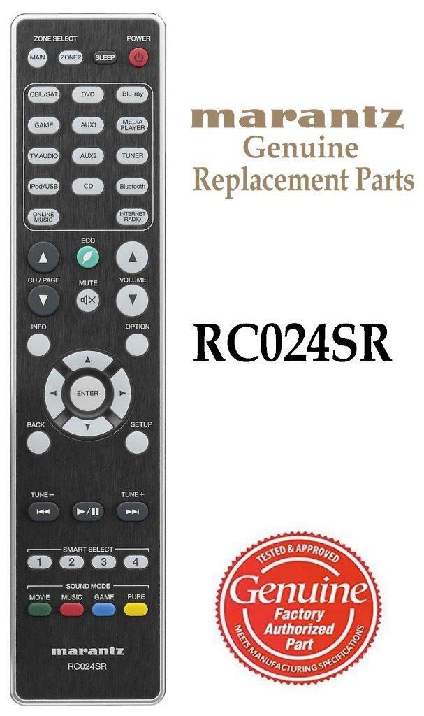 New RC024SR Genuine Marantz Remote Control NR1605 NR1606 NR1607 SR5009 ...