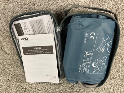 A&D Medical Deluxe Blood Pressure Monitor UA-651-AC Series w/ Manual ...