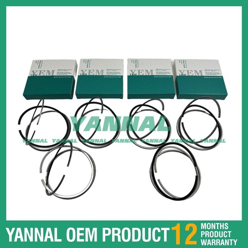 6X New 6WF1 Piston Rings Set STD For Isuzu diesel engines | eBay