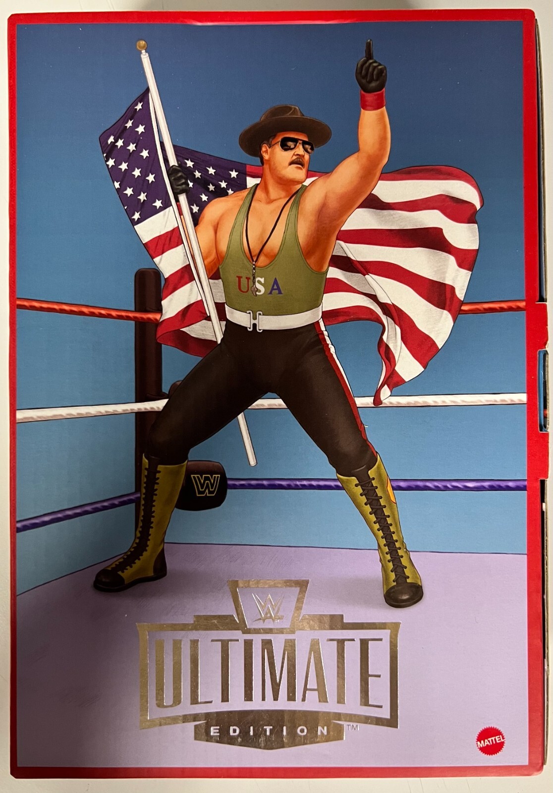 Mattel Creations WWE Ultimate Edition Sgt. Slaughter Action Figure ...