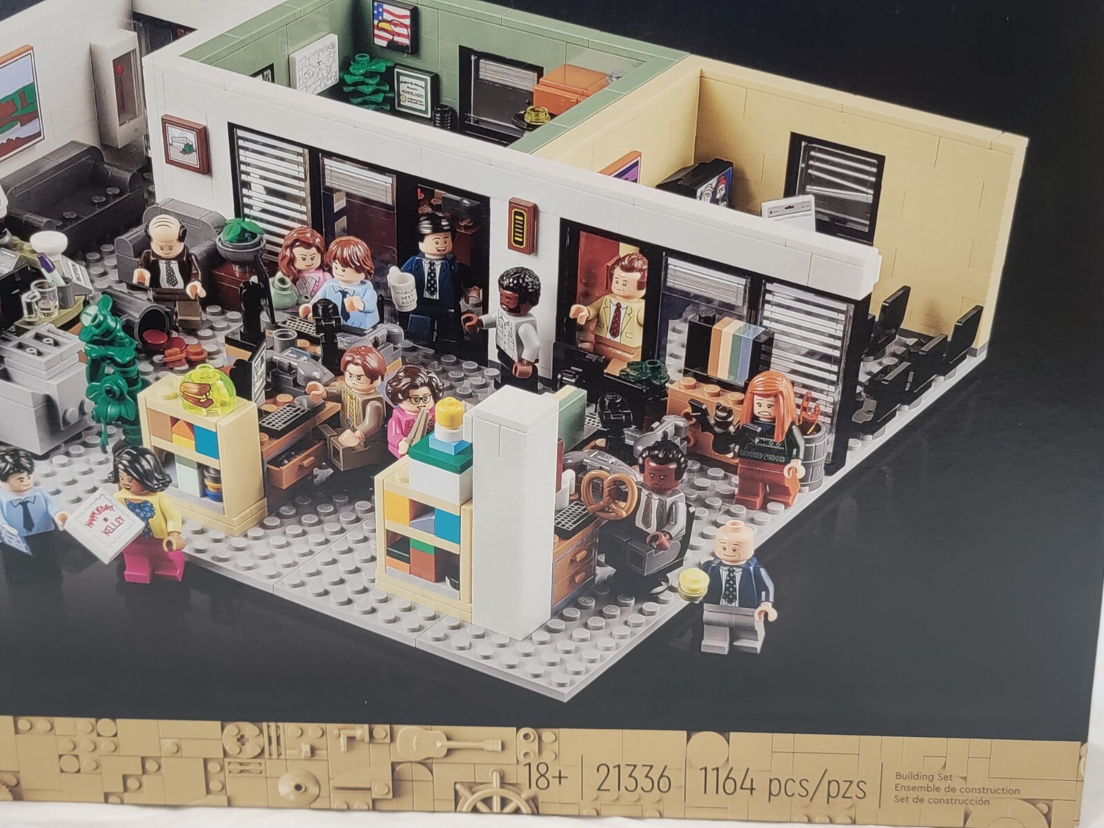 LEGO Ideas 044 THE OFFICE Dunder Mifflin 21336 EMPTY BOX ONLY DISPLAY ...