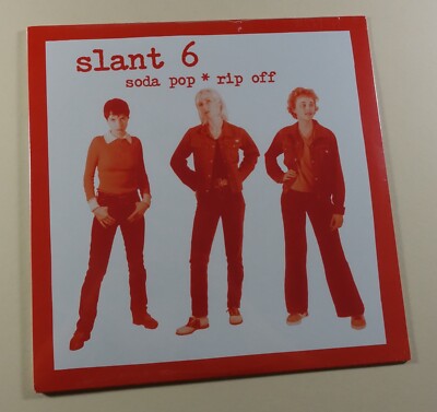 SLANT 6 "Soda Pop Rip Off" NEW Vinyl LP Record SEALED MINT ♫ Indie Punk ...