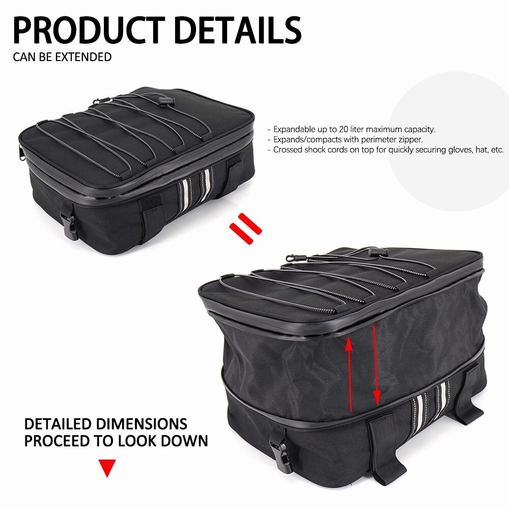 Motorcycle Top Bag Luggage Tool Bag For BMW R1200GS R1250GS F850GS ...