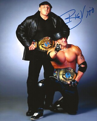 WCW BIG VITO Autograph Signed 8x10 Photo - WWE /ECW Wrestling w/ COA | eBay