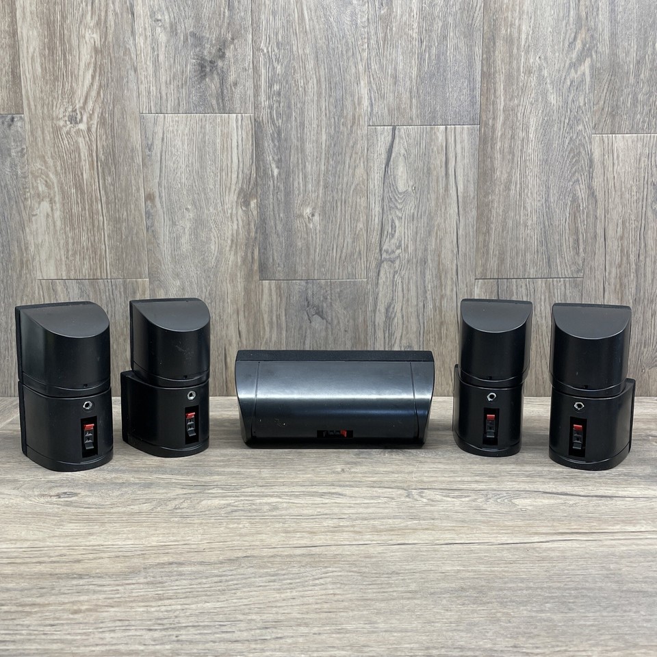 Kappella Black Dual Rotating Cube Speaker for Home Theater Kit PS ...