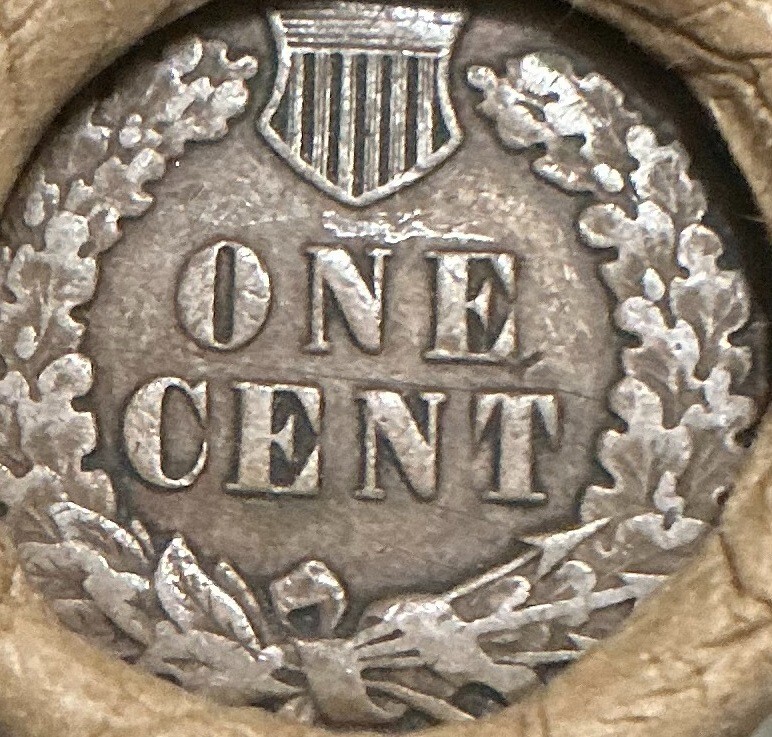 Unsearched Old Estate Wheat Penny Roll Indian Head Vintage Cents Silver ...