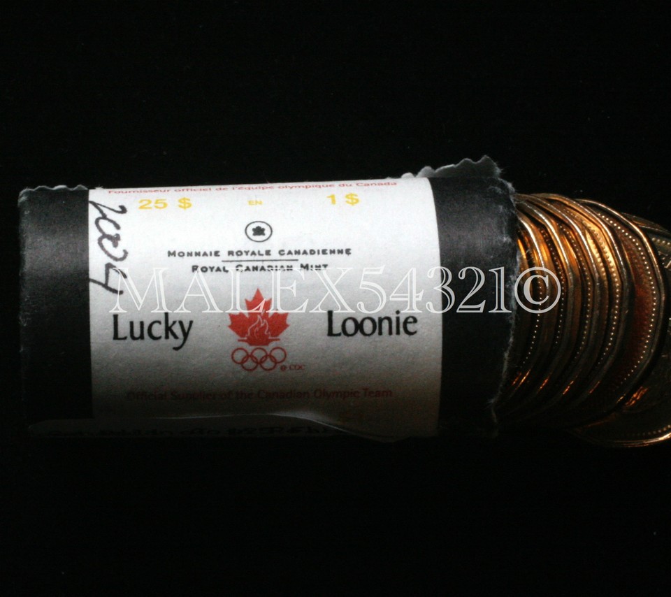 🇨🇦 CANADA 2004 2006 2008 2010 2012 2014 2016 "LUCKY LOONIE" 1 DOLLAR ...