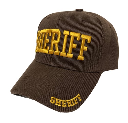 BROWN GOLD SHERIFF DEPUTY POLICE OFFICER LAW ENFORCEMENT UNIFORM AGENT ...