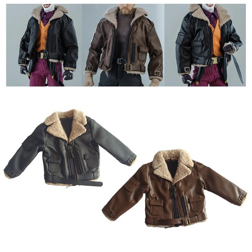 1/12 Male Figure Jacket Miniature Jacket with Pockets for 6inch Male ...
