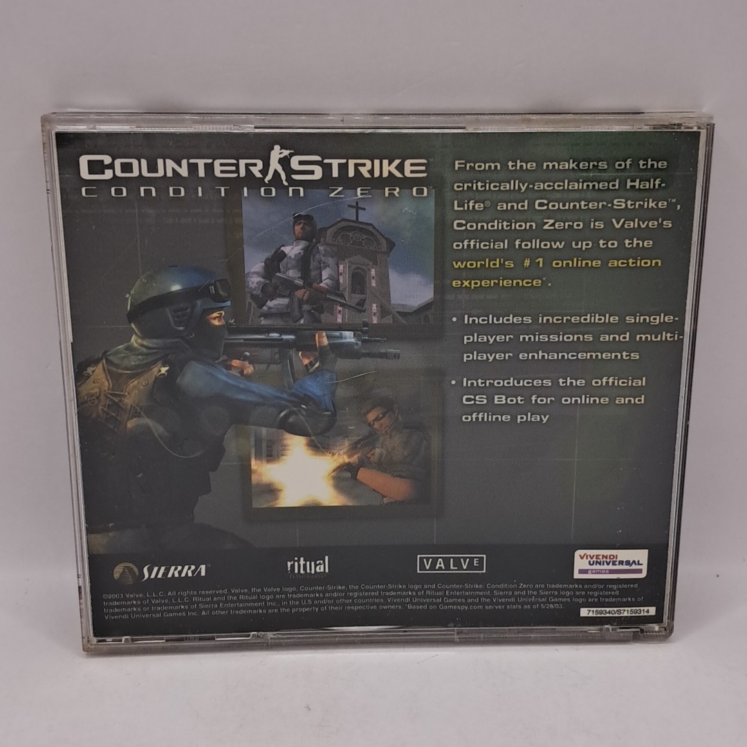 Counter-Strike: Condition Zero (PC, 2003) 2-Disc in Jewel Case | eBay