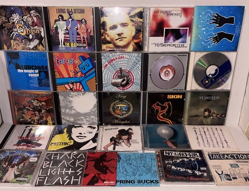 26 CD Lot Punk Rock Electronic Alternative Indie Emo Compilations ...