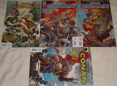 Dark Horse KING CONAN WOLVES BEYOND THE BORDER 2015 #1-4 Timothy Truman ...