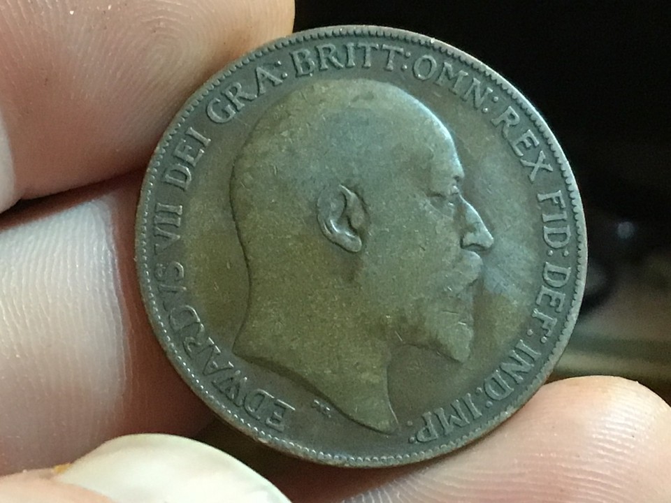 1908 Great Britain Large Penny, Large Cent PENNY, UK | eBay