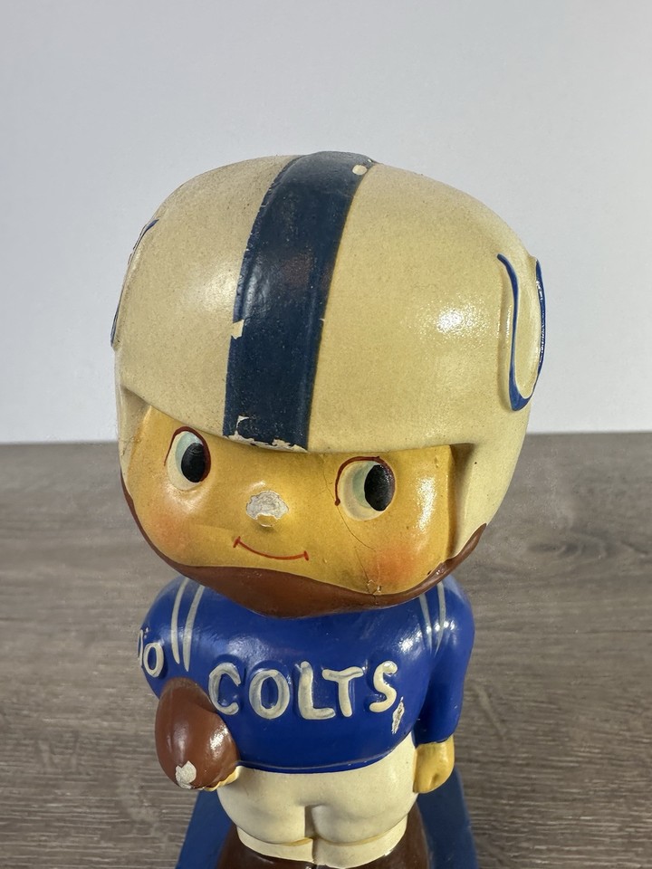 Vintage 1960s NFL Baltimore COLTS Football BOBBLEHEAD Nodder | eBay