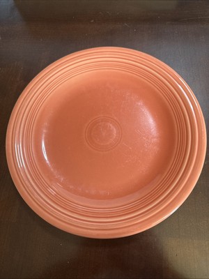 CLASSIC FIESTA PLATE RADIOACTIVE RED ORANGE DINNER PLATE 10.5” | eBay