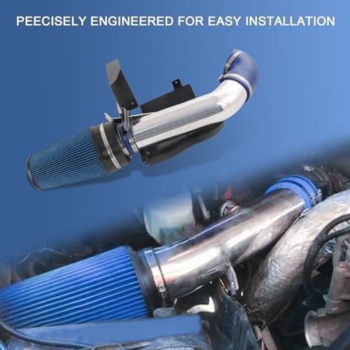 4 inch Cold Air Intake Kit with Heat Shield Replacement For Silverado ...