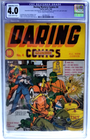 DARING MYSTERY COMICS #4 CGC VG 4.0 (A) TIMELY 1940 ALEX SCHOMBURG ...