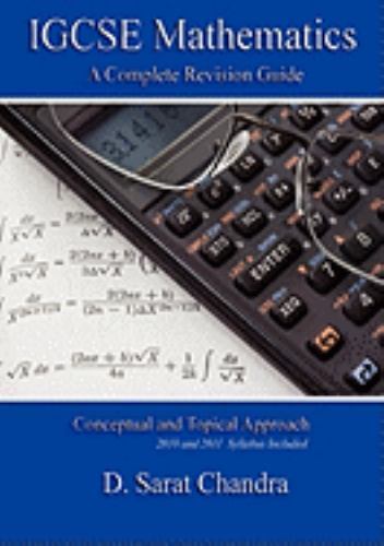 Igcse Mathematics A Complete Revision Guide by D. Sarat Chandra (2010, Trade Paperback) for sale ...