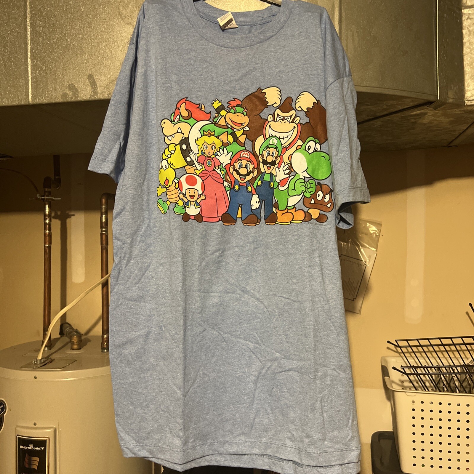 Nintendo Super Mario Bros Melee Cast Graphic Promo T … - Gem