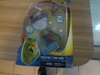 Cartoon Network The Secret Saturdays Fiskerton's Train Chase Playset ...
